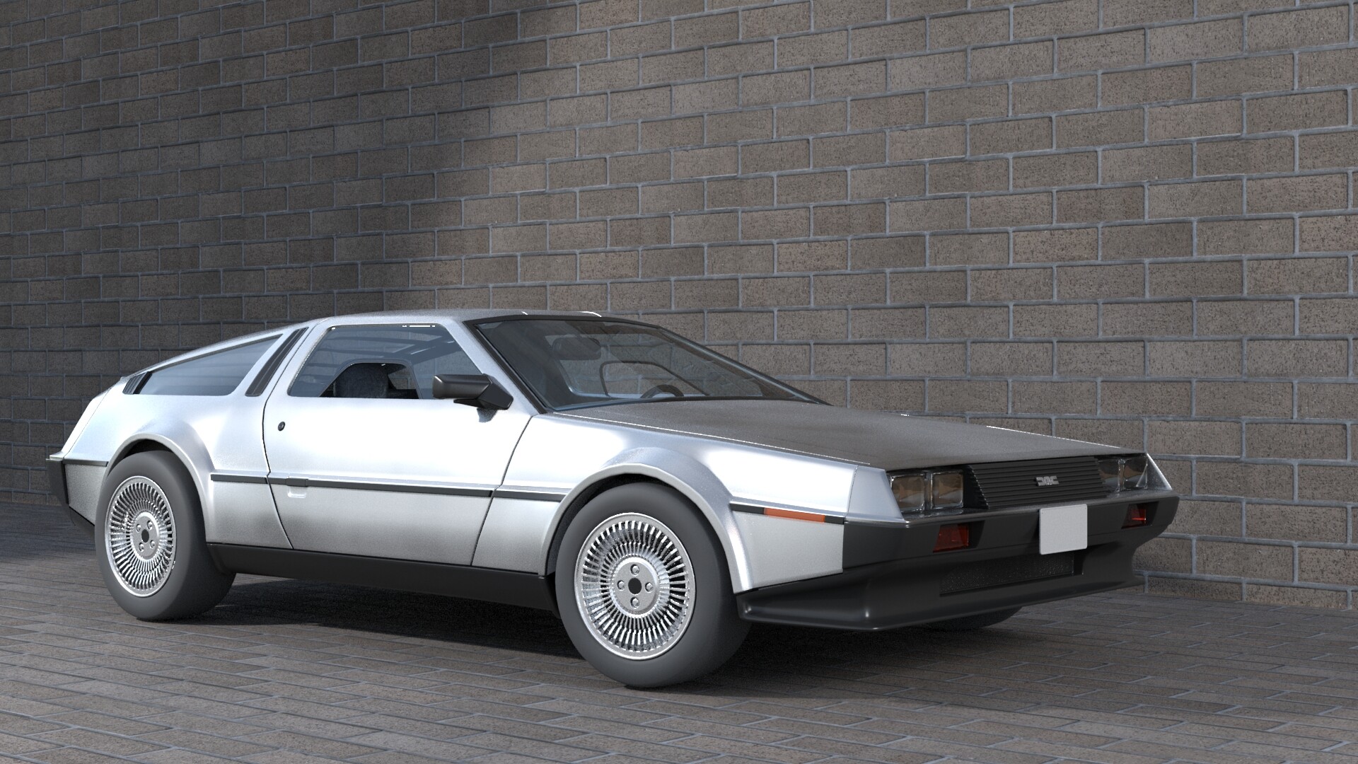 ArtStation - DeLorean DMC-12