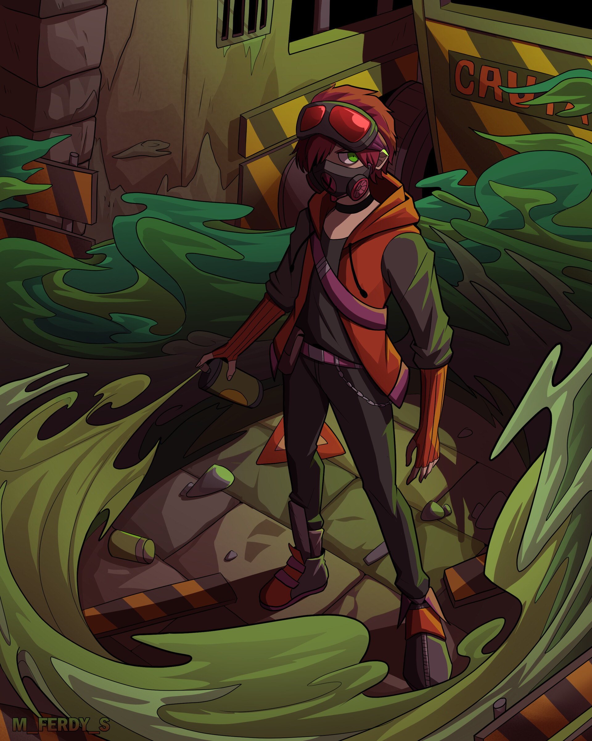 ArtStation - TOXIC GAS😶‍🌫️🌫