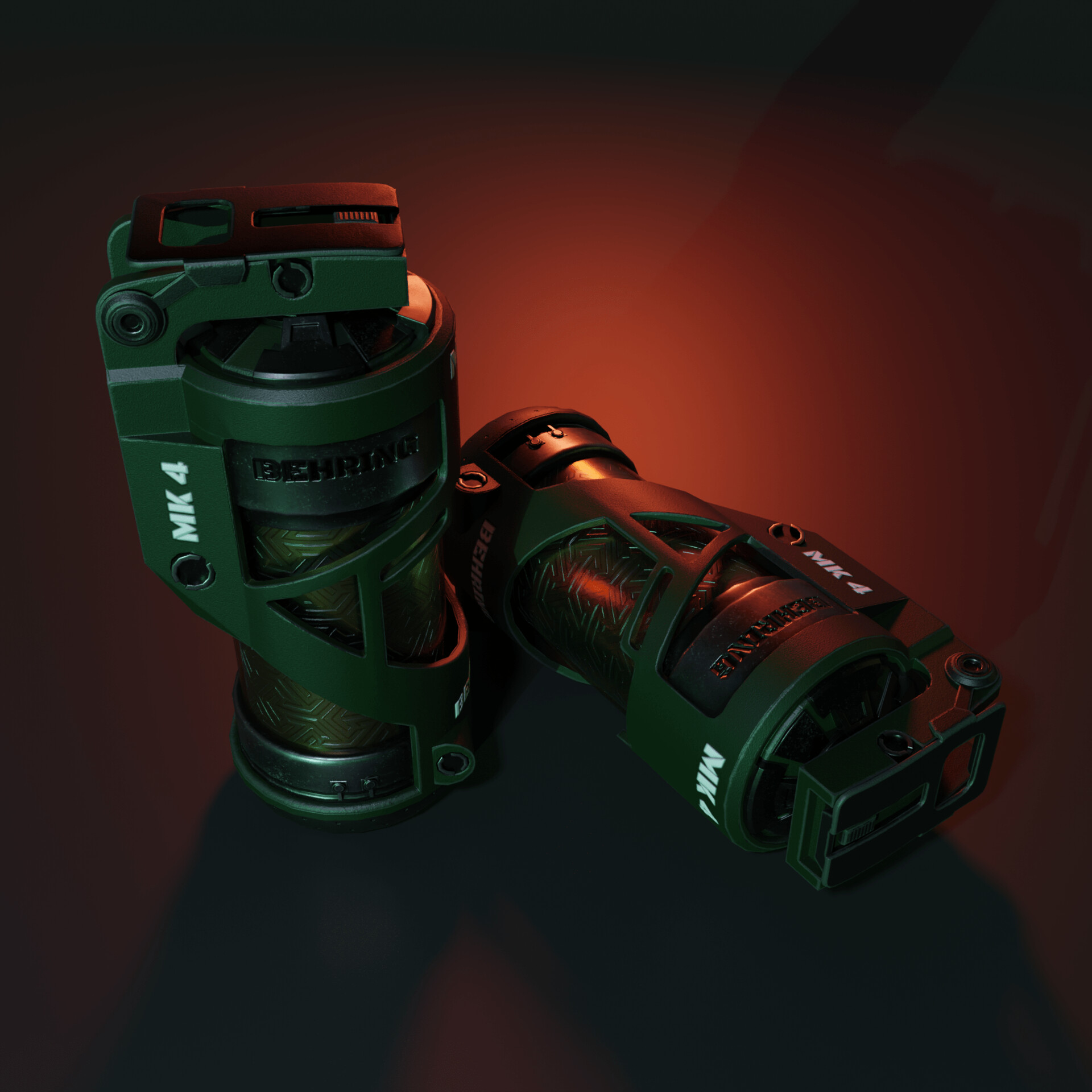 ArtStation - MK-4 Frag Grenade