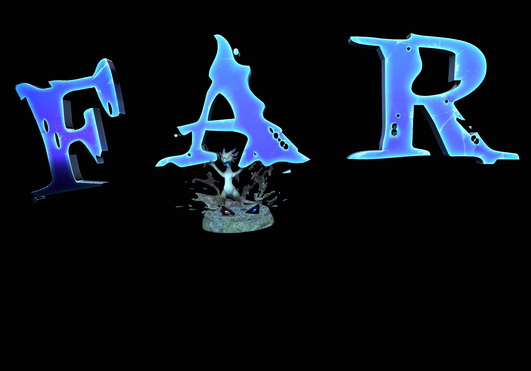 ArtStation - F.A.R logo_ 3d print