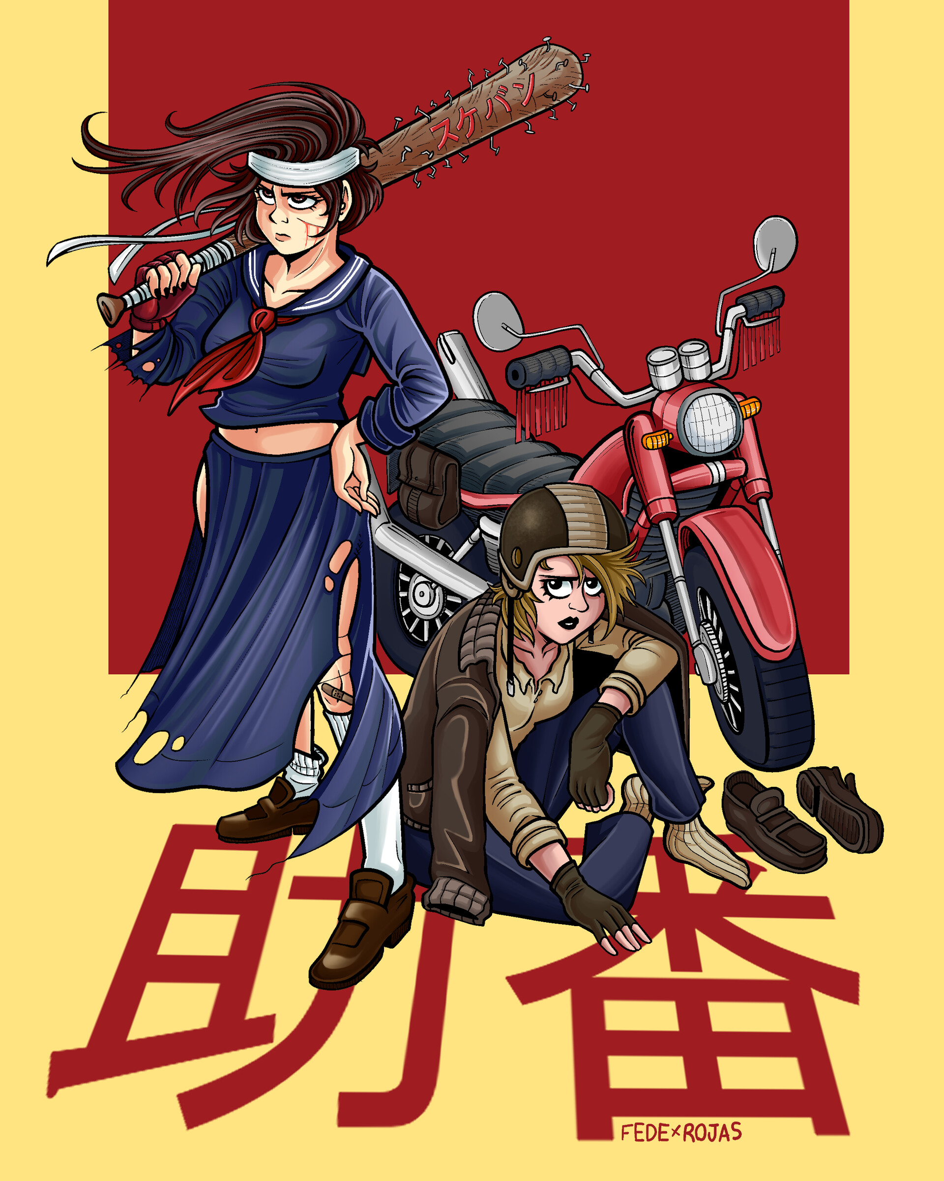 ArtStation - Sukeban Girls