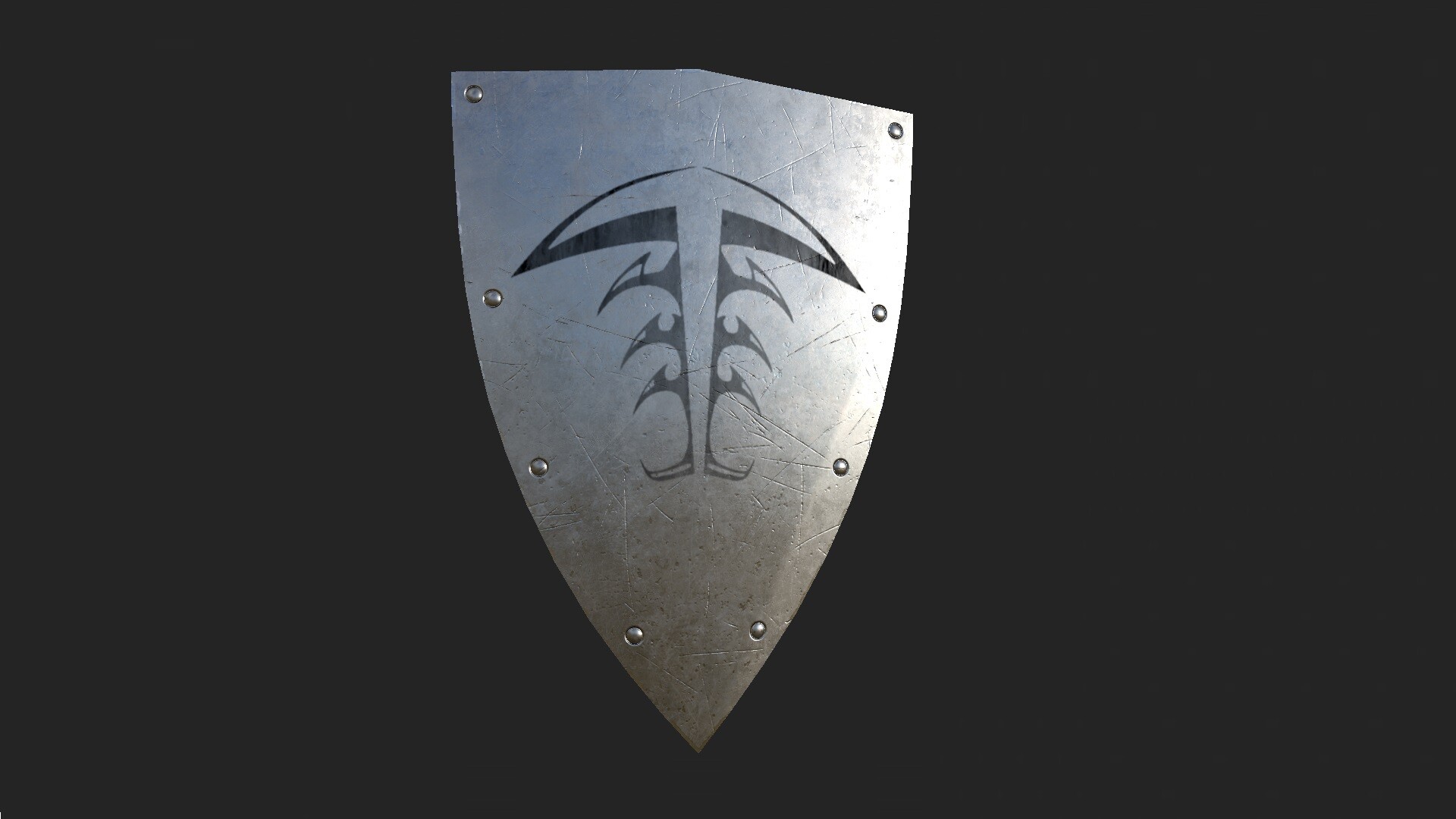 ArtStation - Heater Shield (Blade of Darkness)