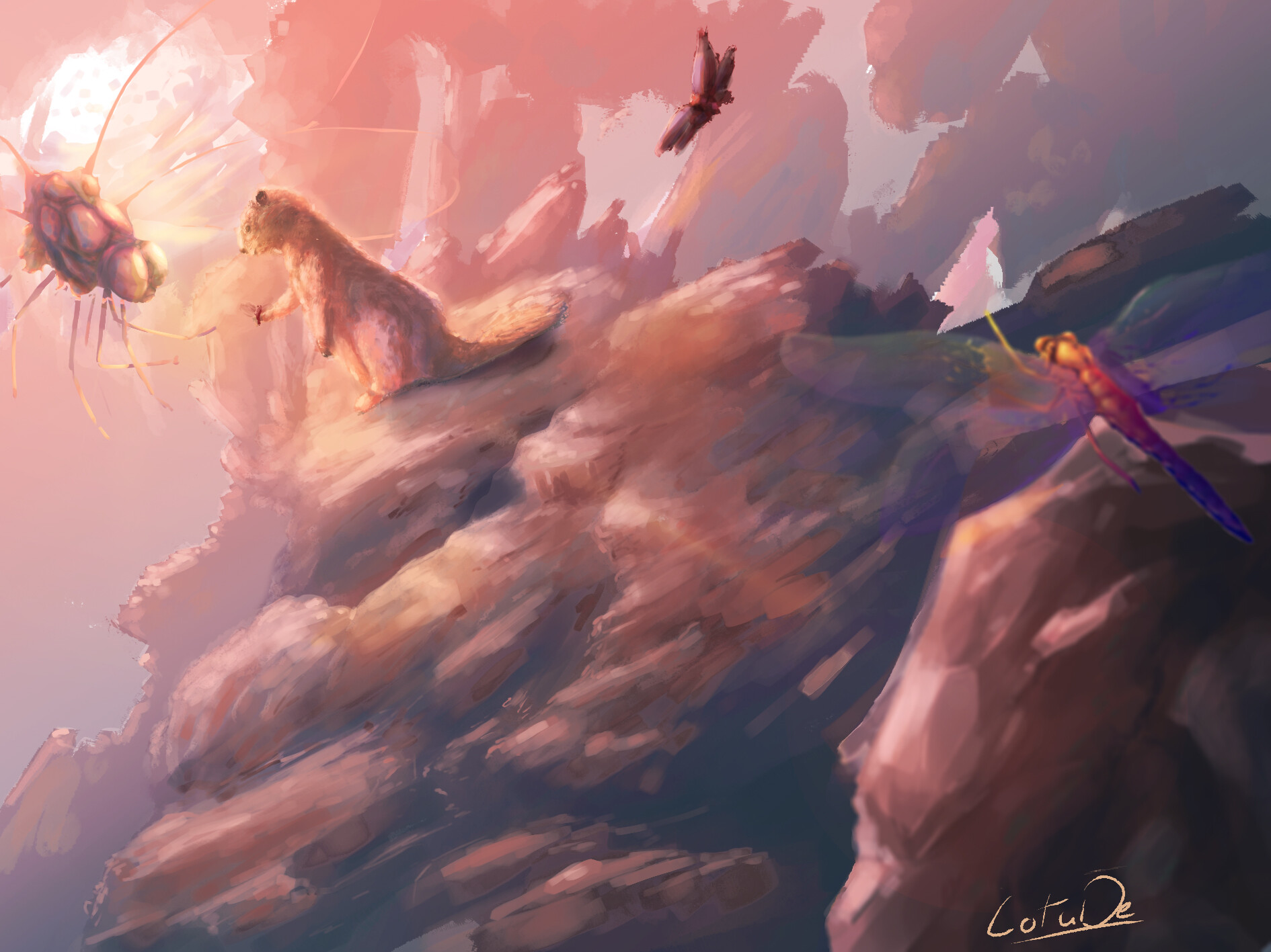 ArtStation - unexpected moment