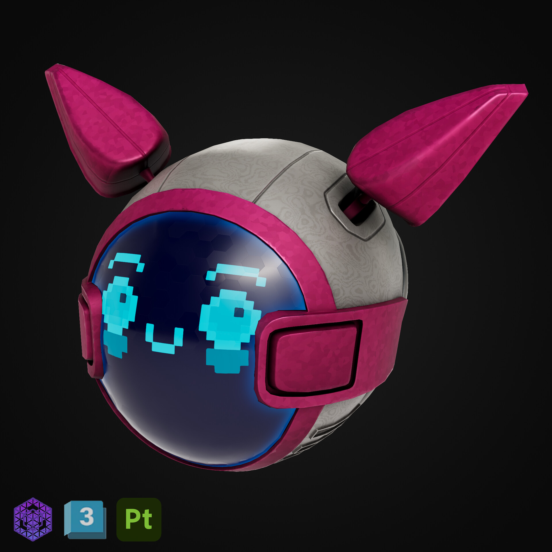 Bar Tamir - Companion Bot - Game Ready Model