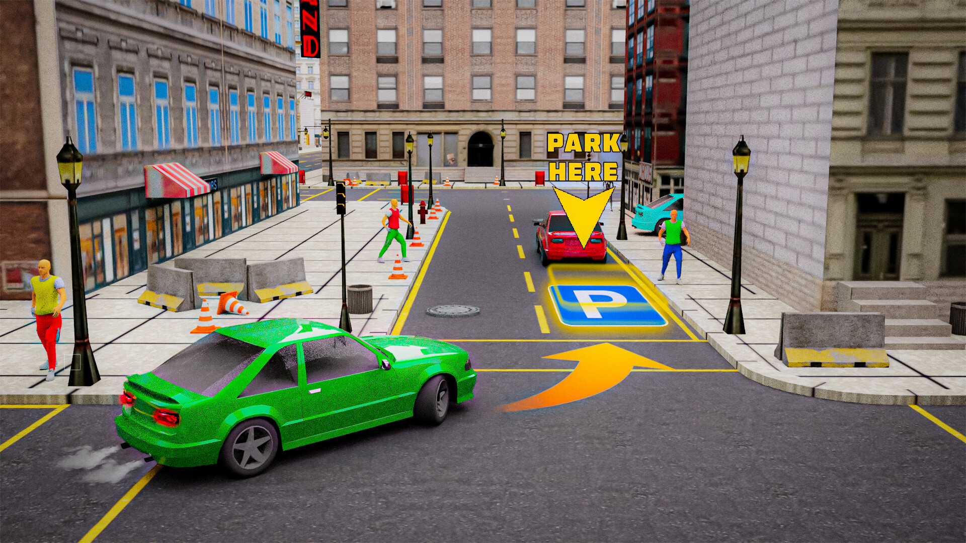 ArtStation - City Car Parking Simulator 3D