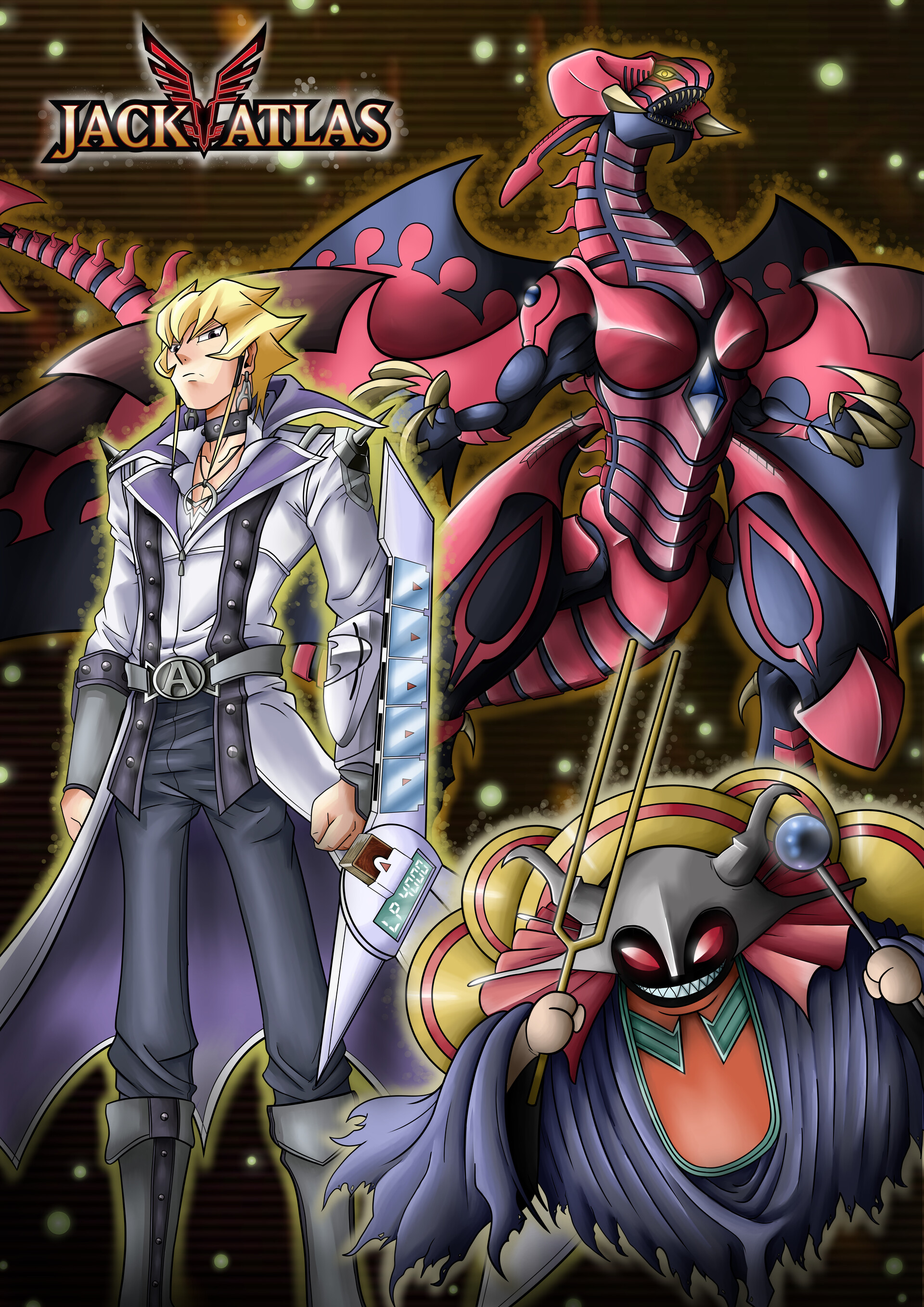 ArtStation - Fan Art - Jack Atlas ( Yu-gi-oh 5D's )