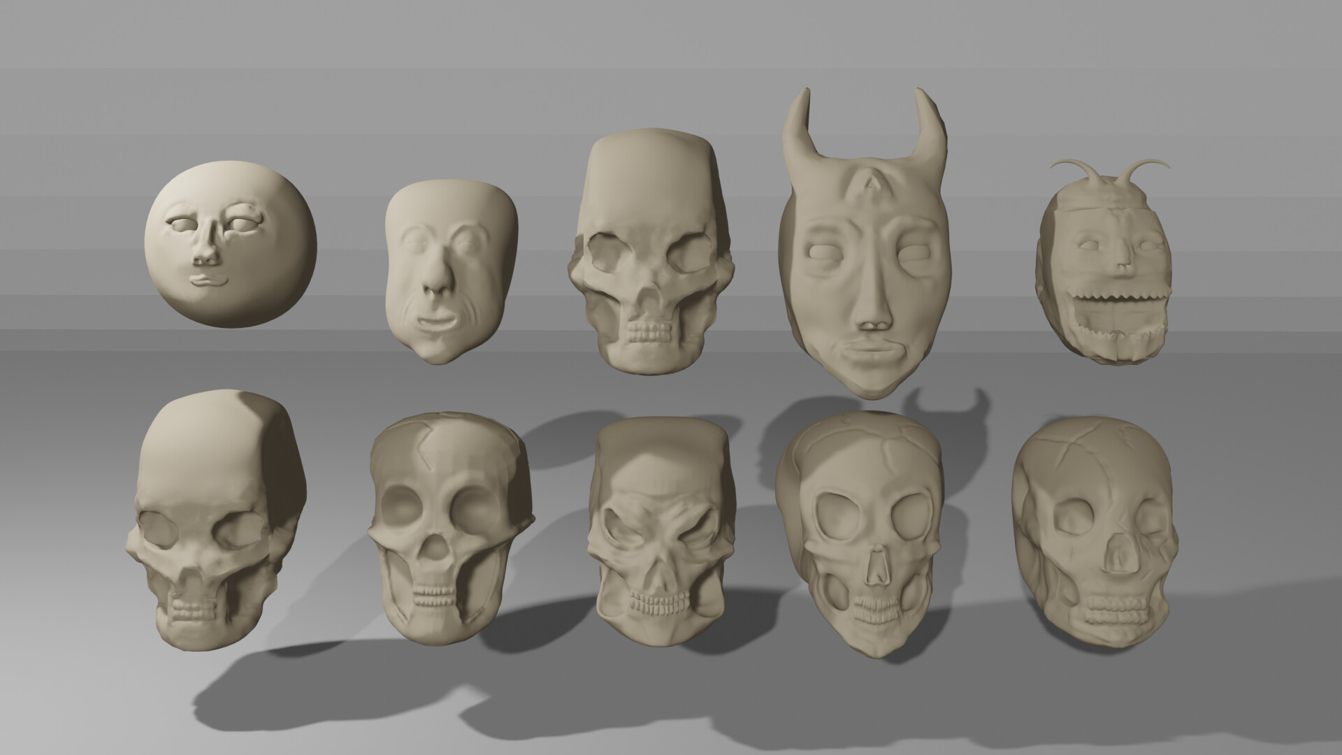 ArtStation - Practicas esculpido