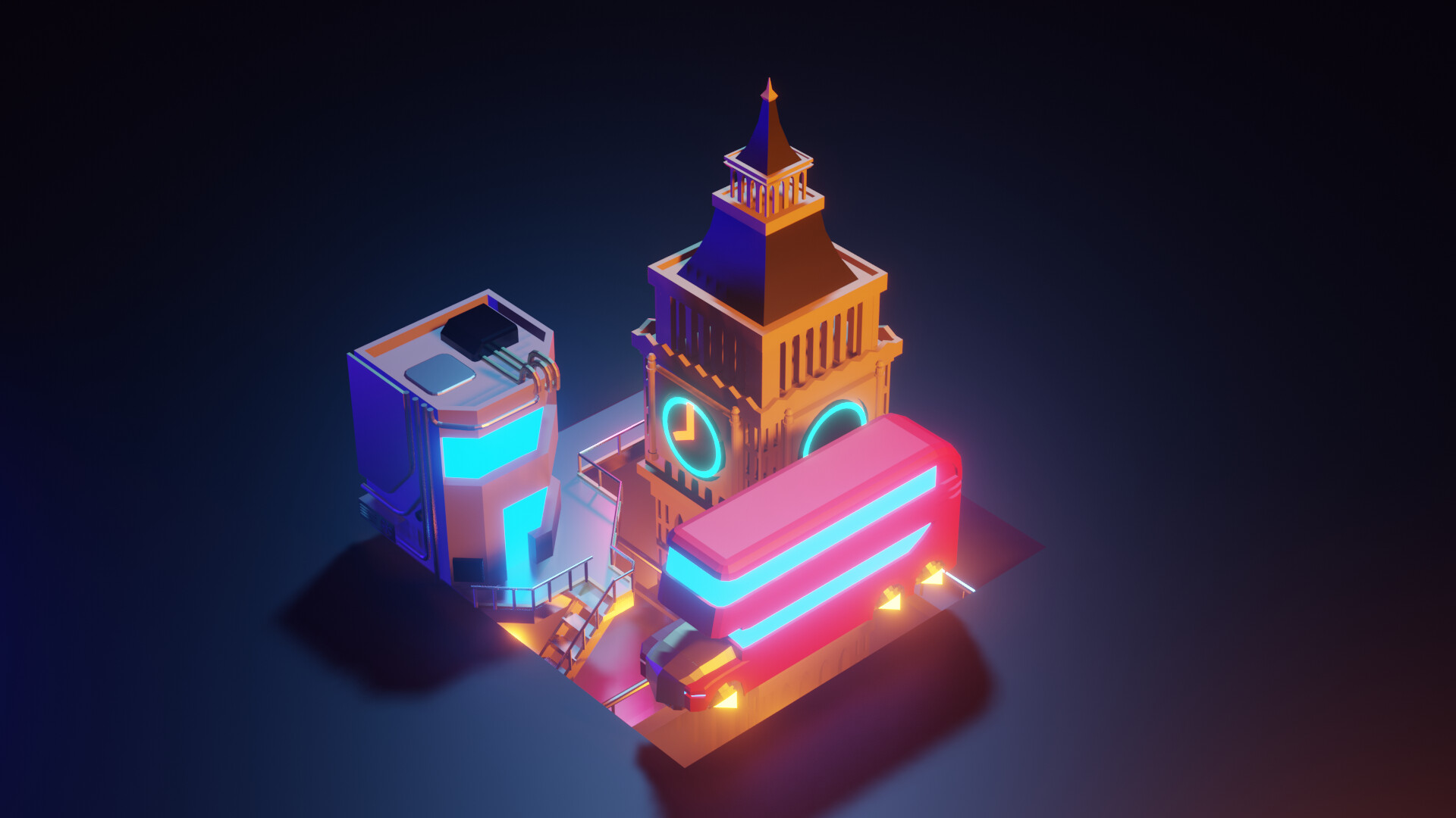 ArtStation - Cyberpunk Londres