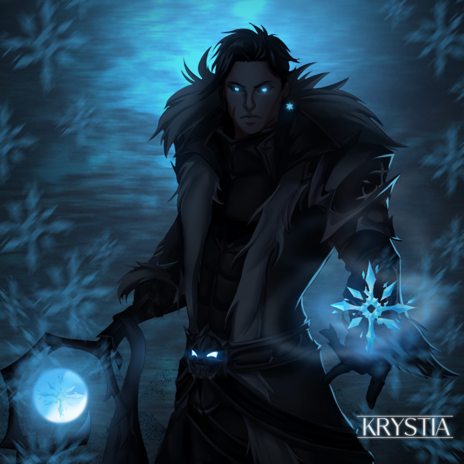 ArtStation - Aciel, The Cryomancer