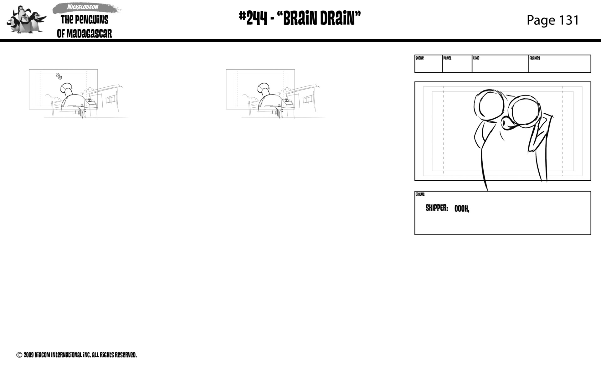 Thomas Bernardo - Storyboards - Penguins of Madagascar - Brain Drain ...