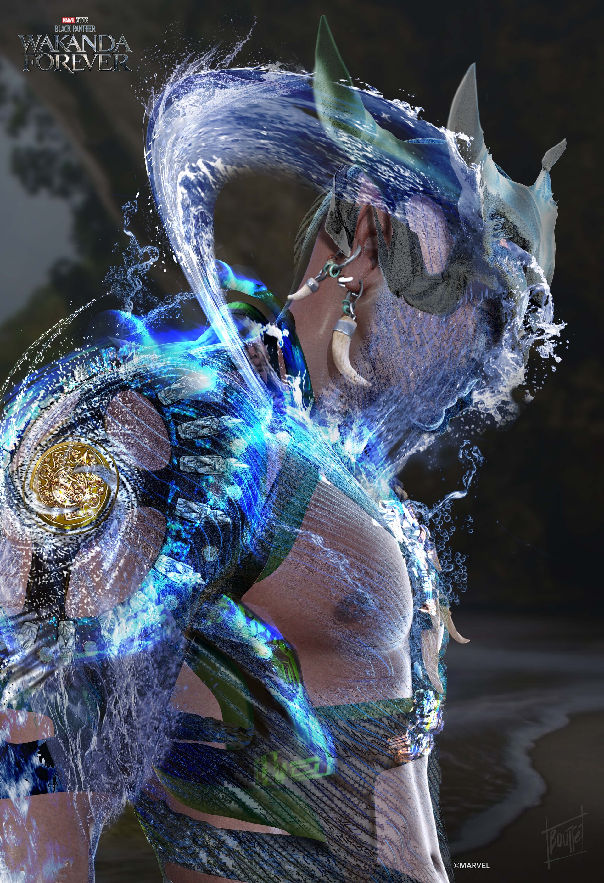 ArtStation - Wakanda Forever: Talocan Water Force Field Concept