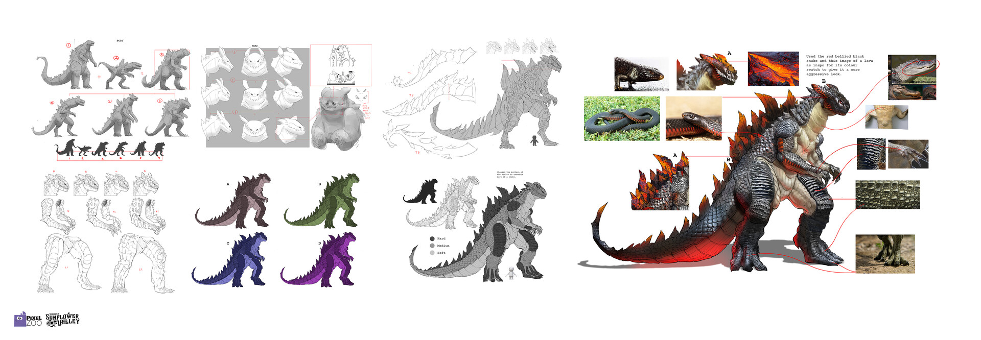 ArtStation - Kaiju Concept 'The Secrets of Sunflower Valley'