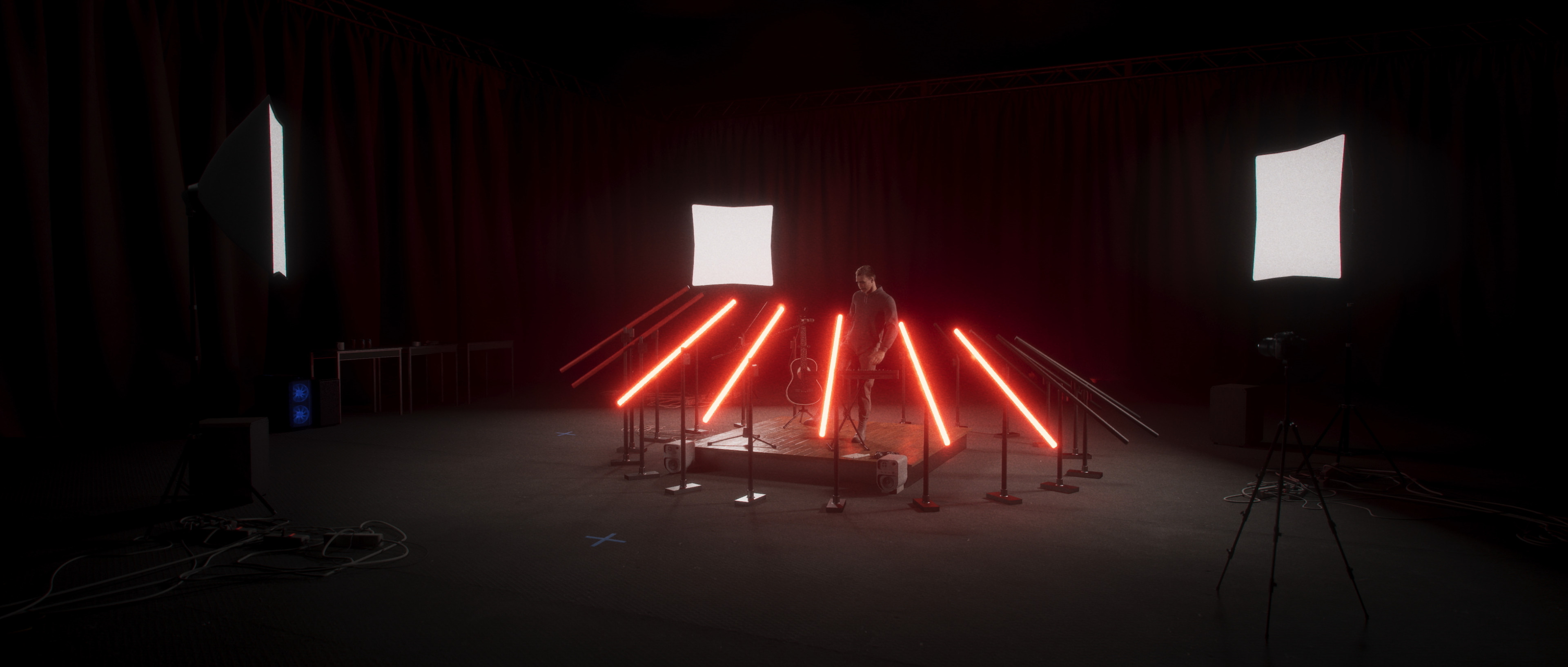 Sam Gielen - DMX Case Study in Unreal Engine 5.1 - Custom Fixtures!