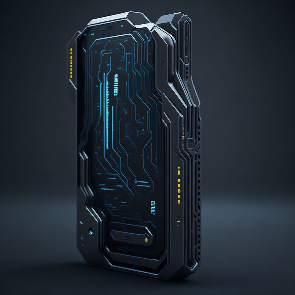 AIstation - Sci-fi smartphone (Future)
