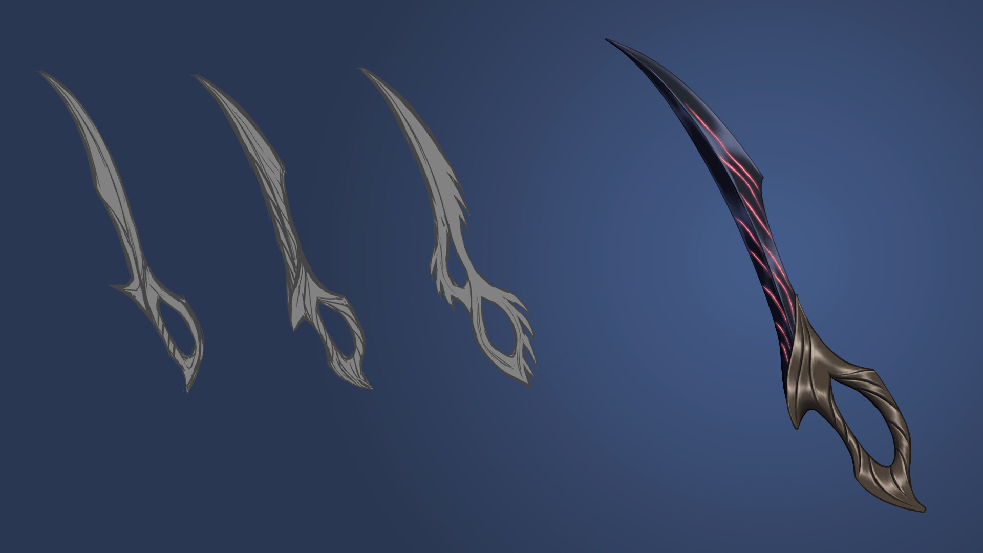 ArtStation - Fantasy Sword Concept