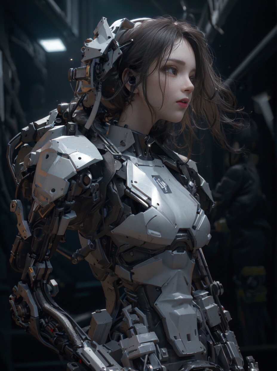 ArtStation - mech girl 3