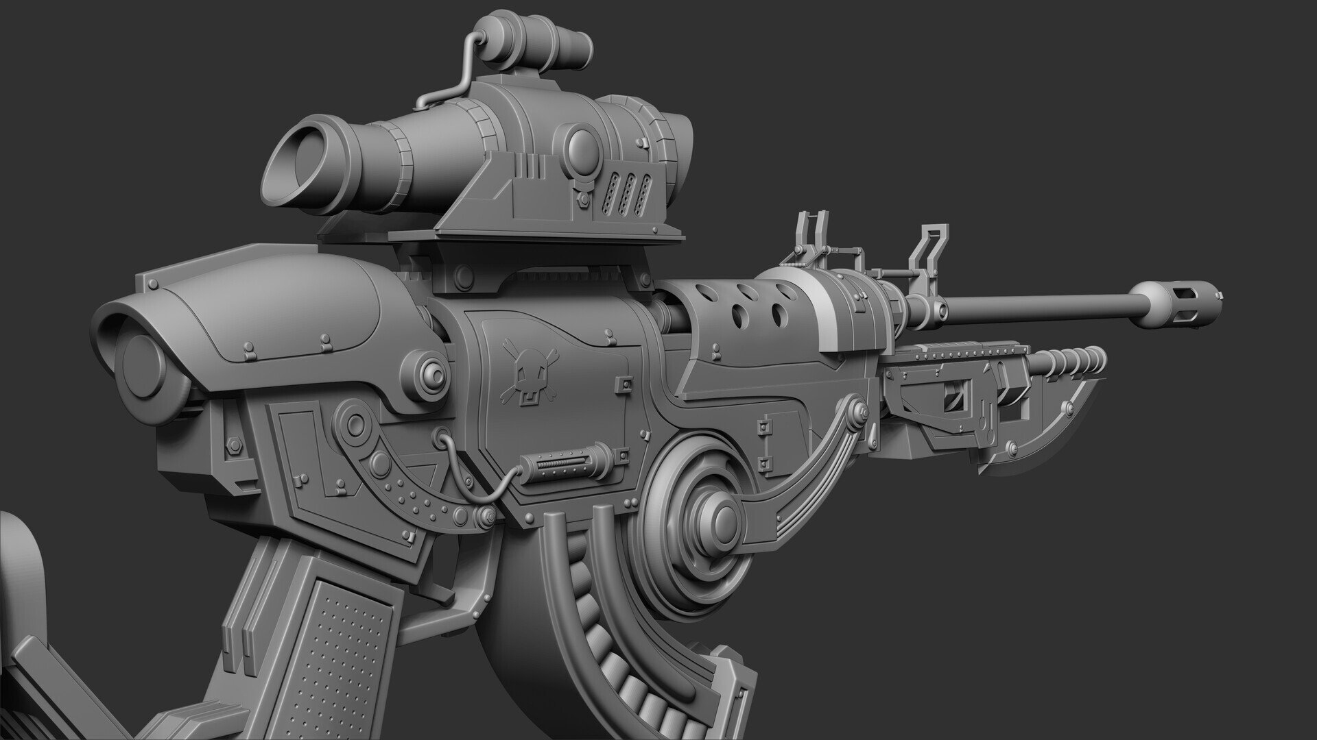 ArtStation - Automatic Machine Gun