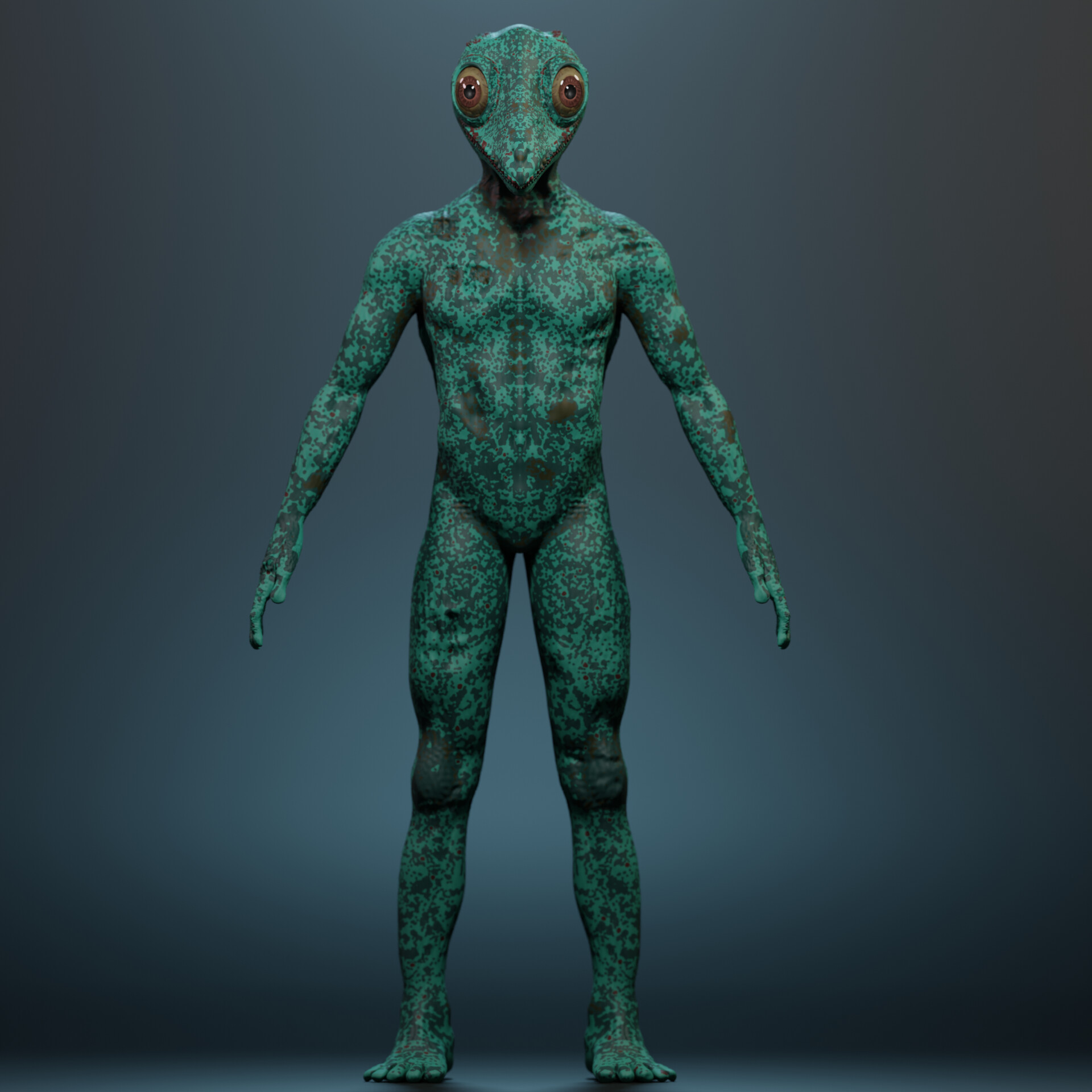 humanoid lizard