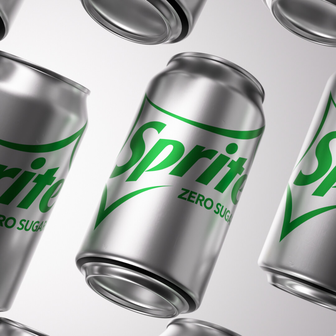 ArtStation - Sprite Can Product CGI