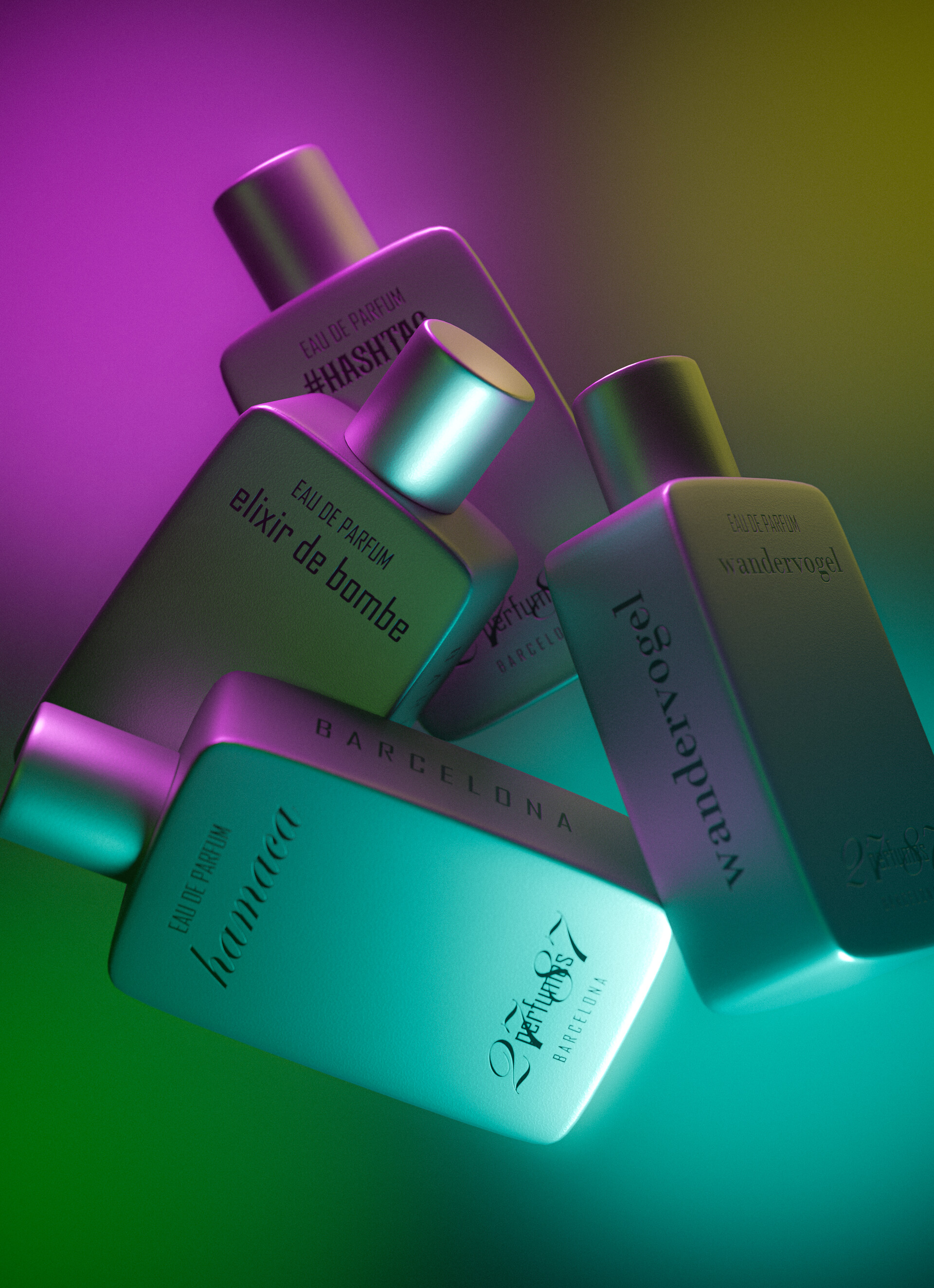 ArtStation - French perfume - David Newton