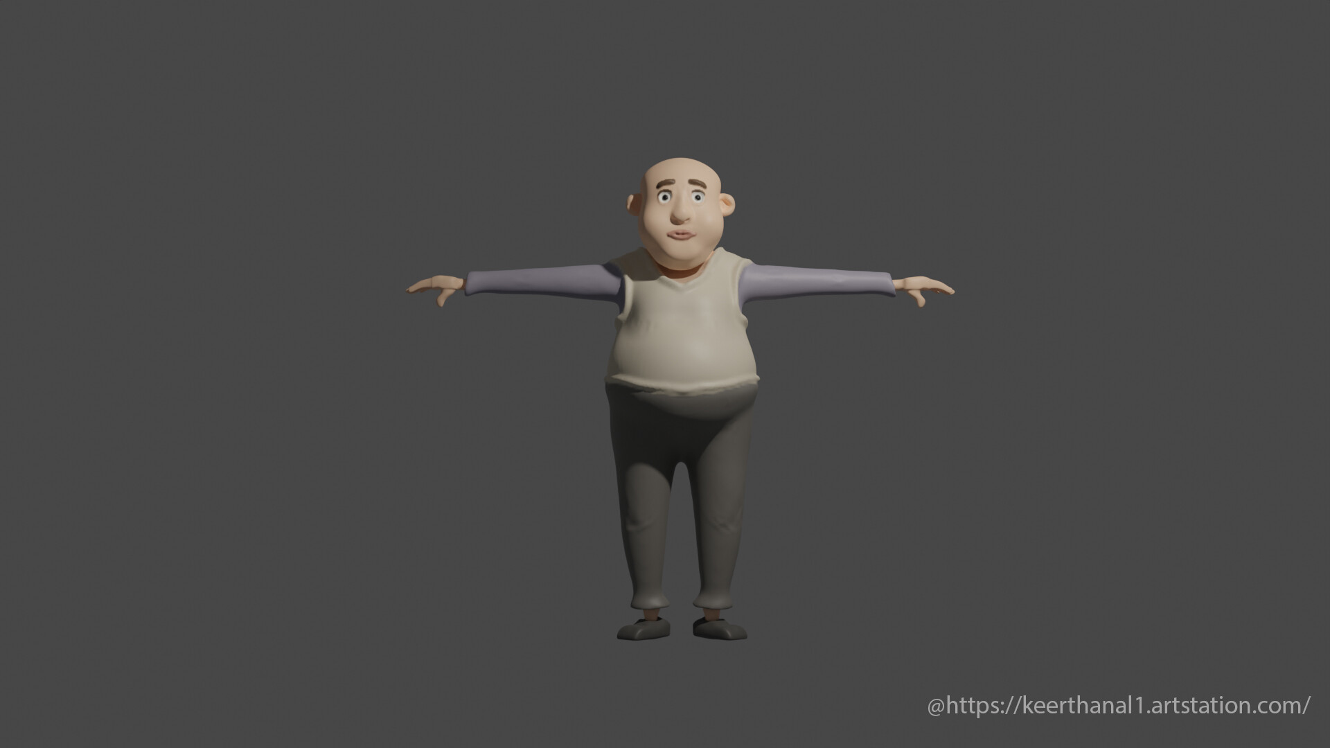 ArtStation - 3D Character Model