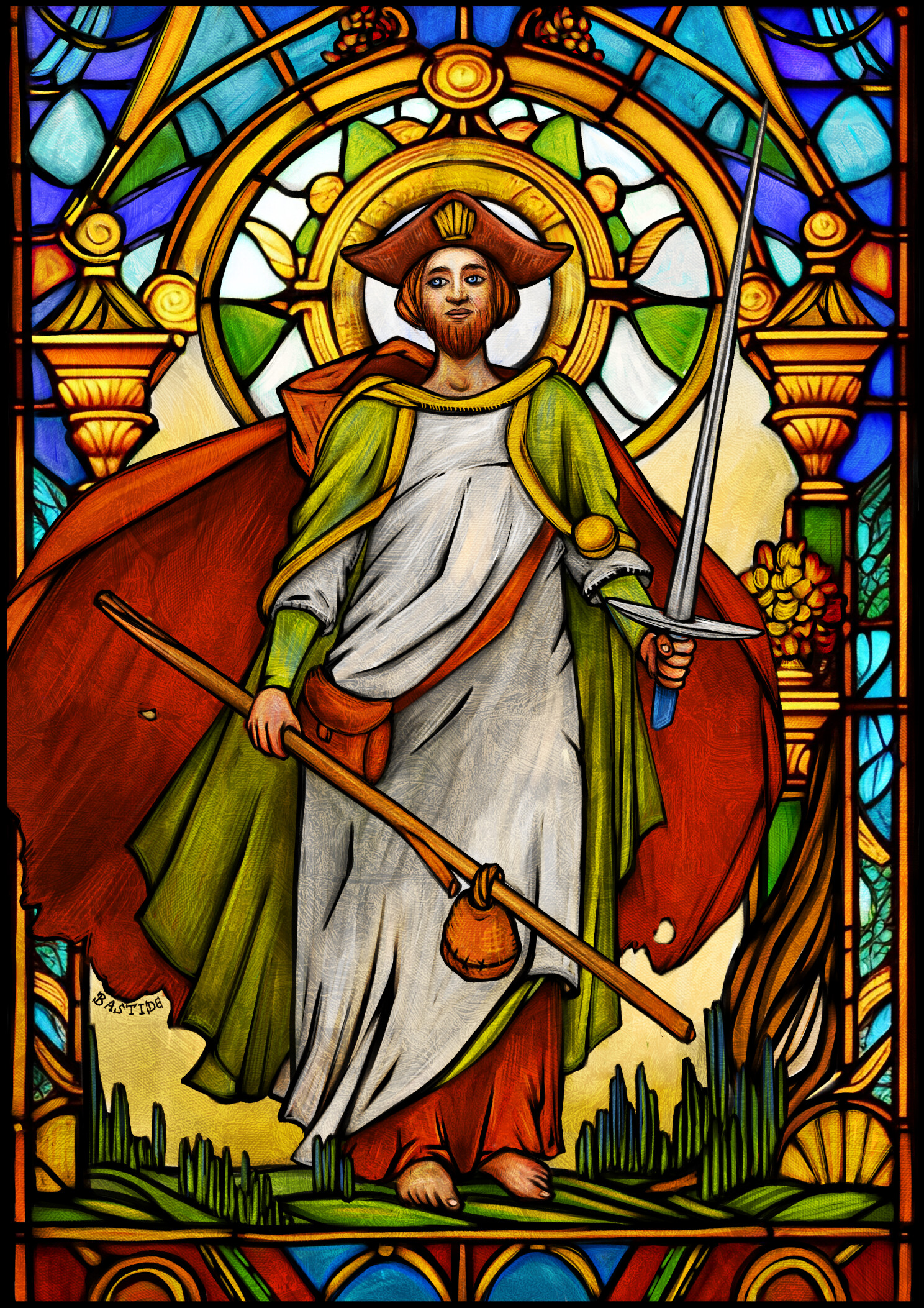 ArtStation - Saint James the Great / Saint Jacques le majeur 🌿