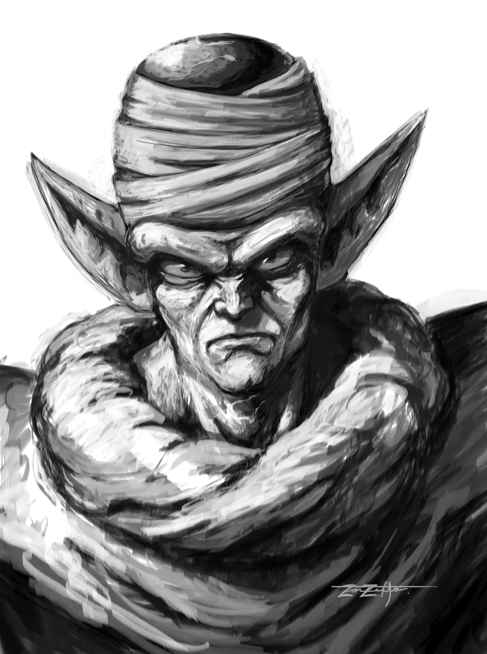 ArtStation - Piccolo - Dragon Ball