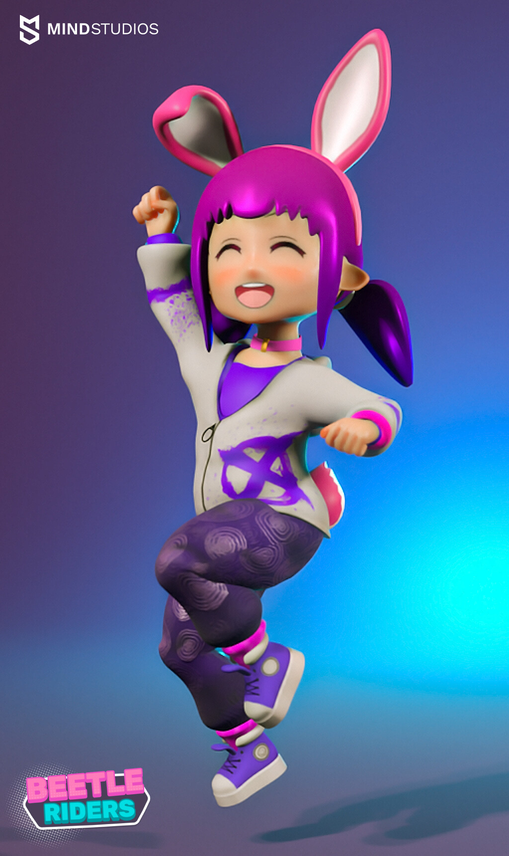 Mind Studios Games - Tiny 3D Characters @ Beetle Riders 3D