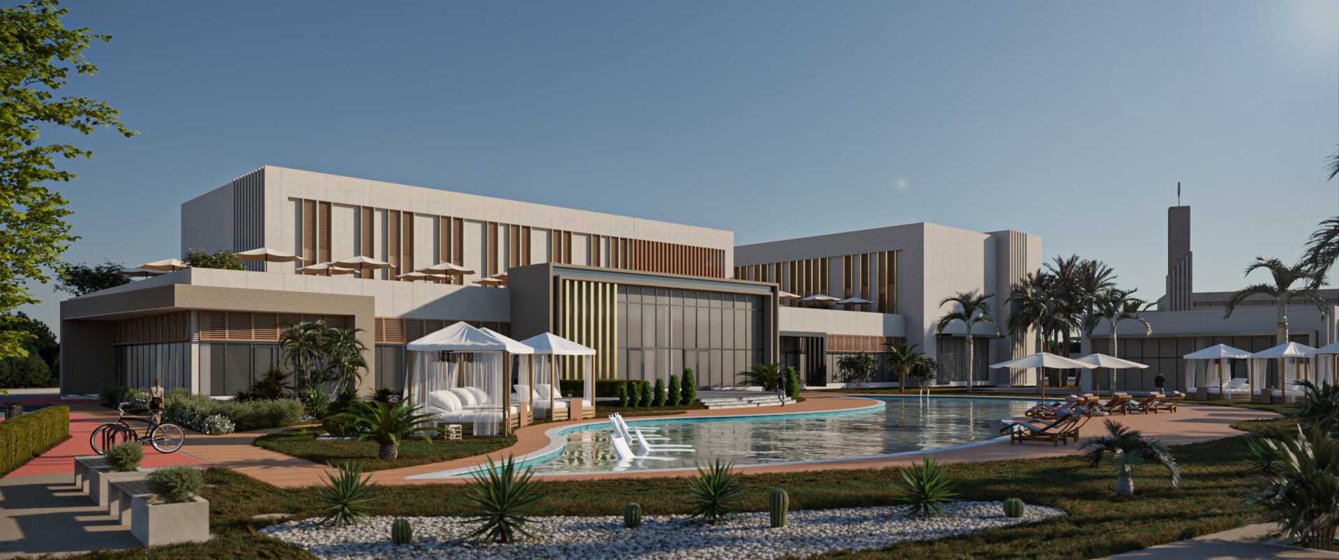 Ahmed Sabrah - Noor Compound Archviz