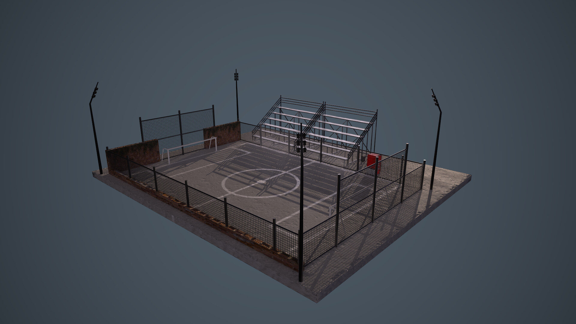 ArtStation - Street football court
