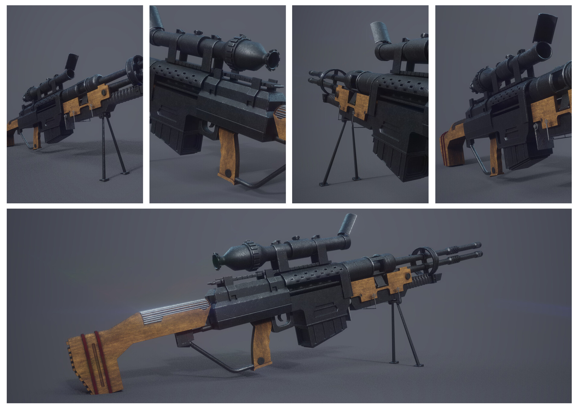 ArtStation - AKM_AR gun