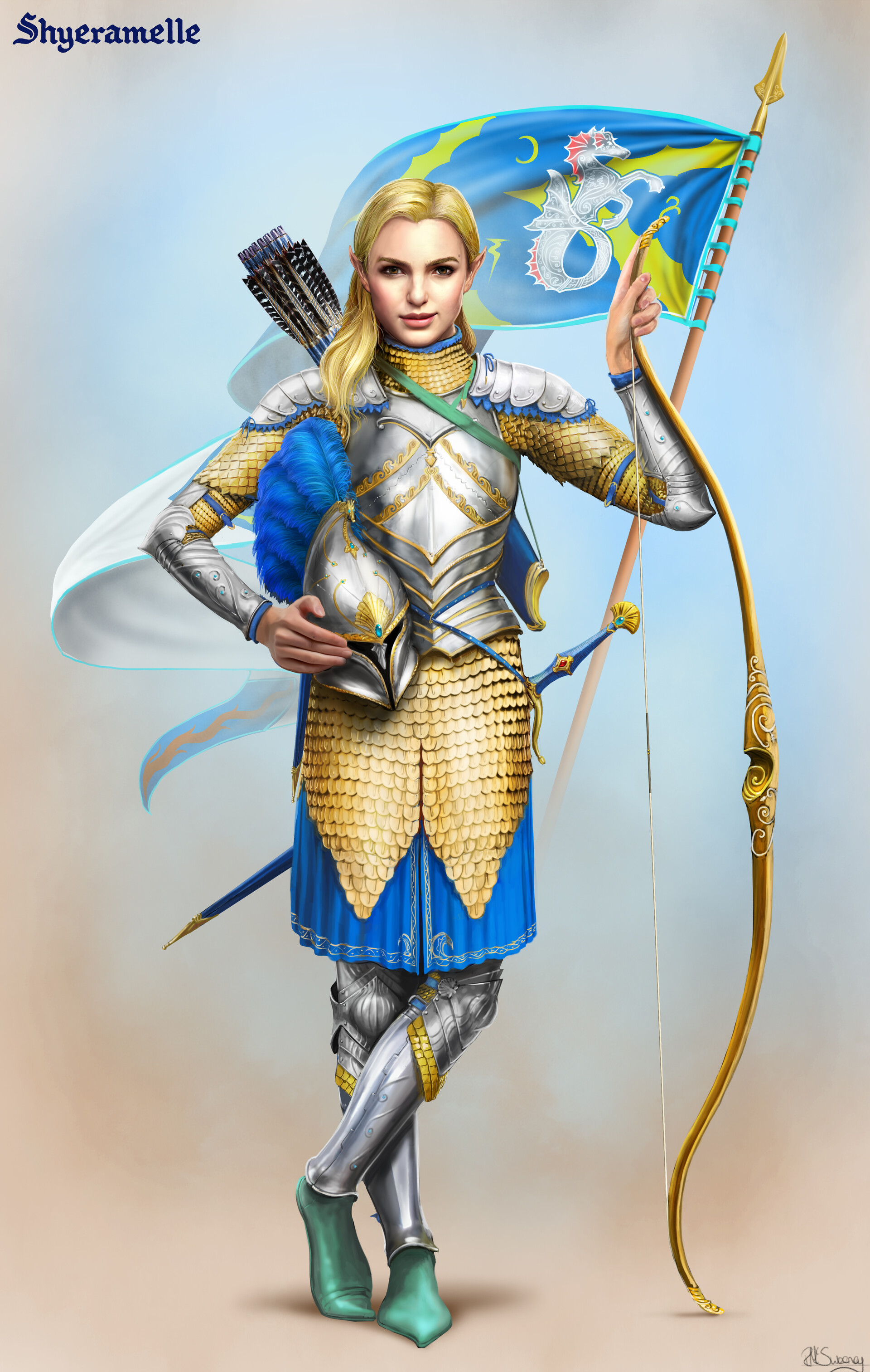 Artstation High Elf Princess