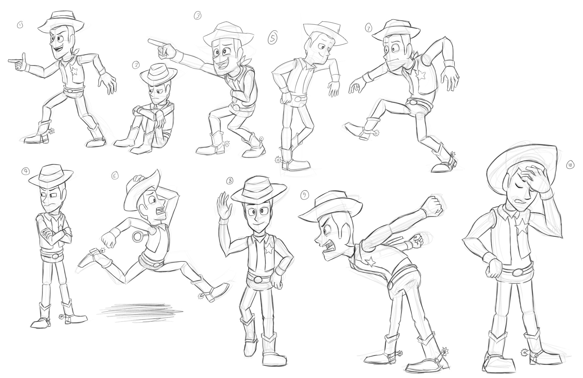 ArtStation - Character Study - Woody