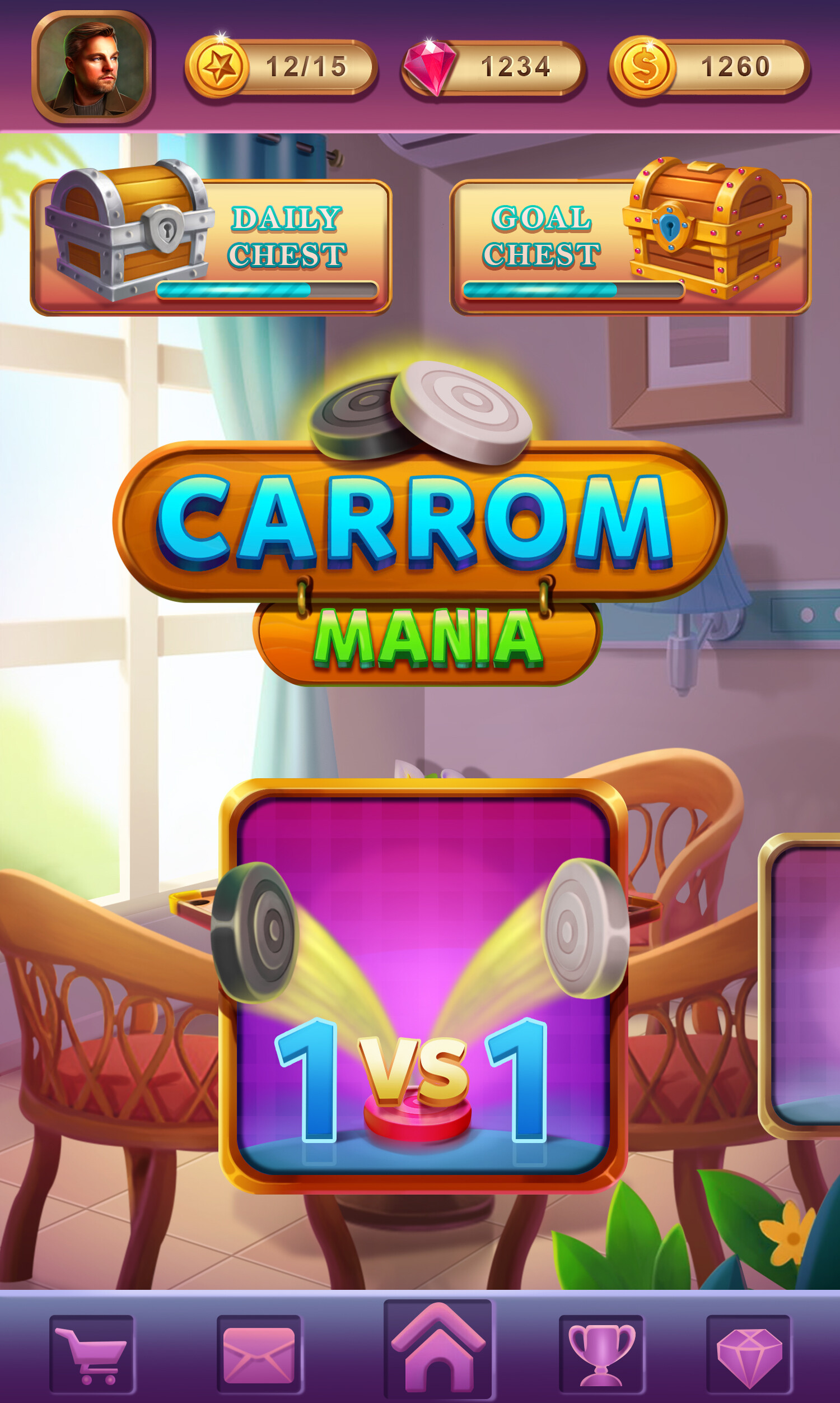 ArtStation - Carrom Board Game concpet