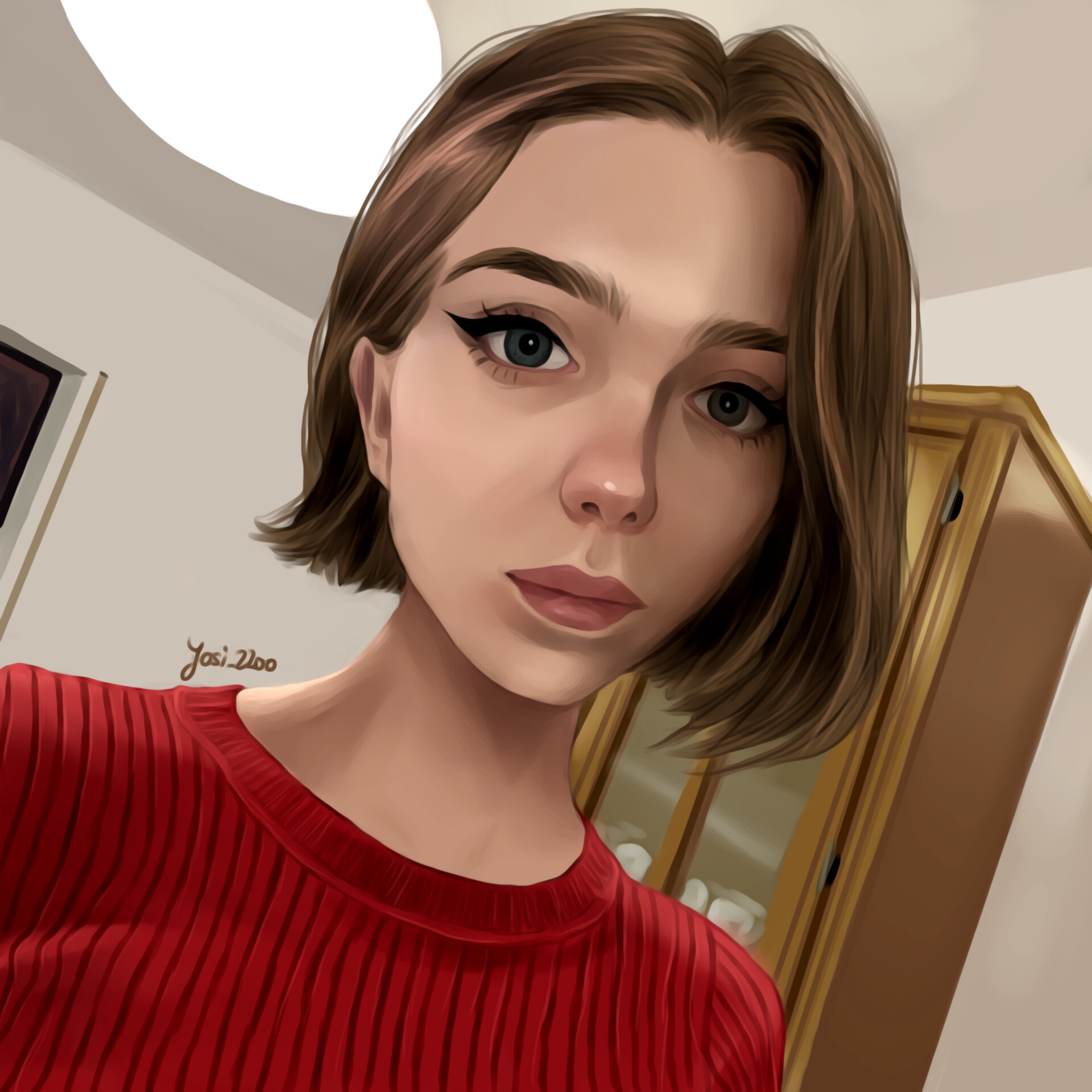 ArtStation - Selfportrait