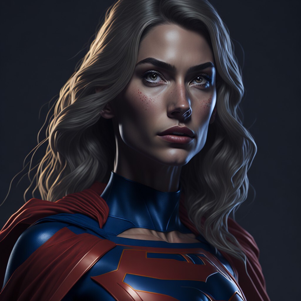 Artstation Supergirl Dc