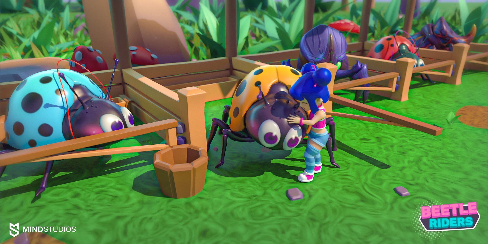 Mind Studios Games - Marketing Art @ Beetle Riders 3D