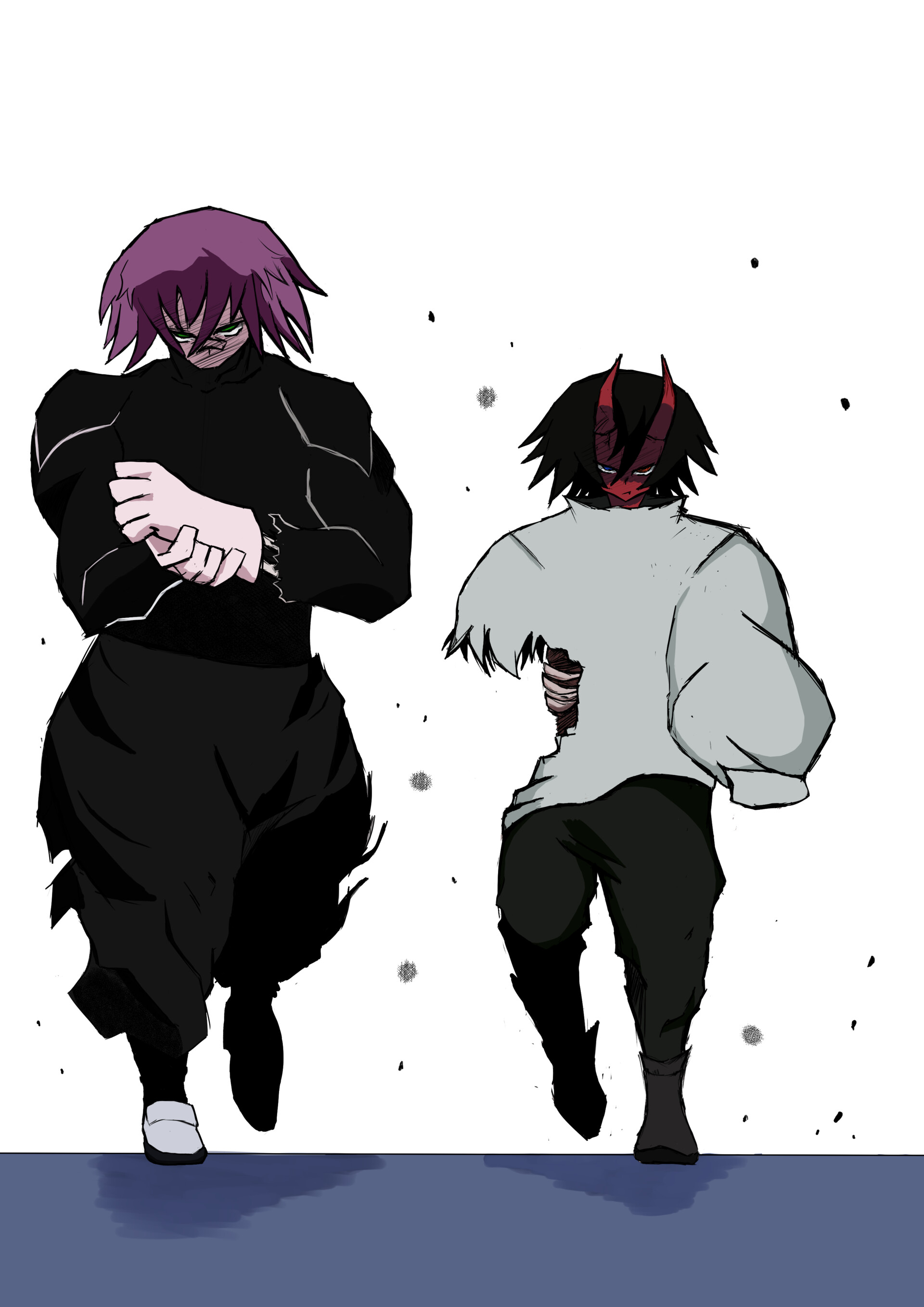 ArtStation - Ban and Rin