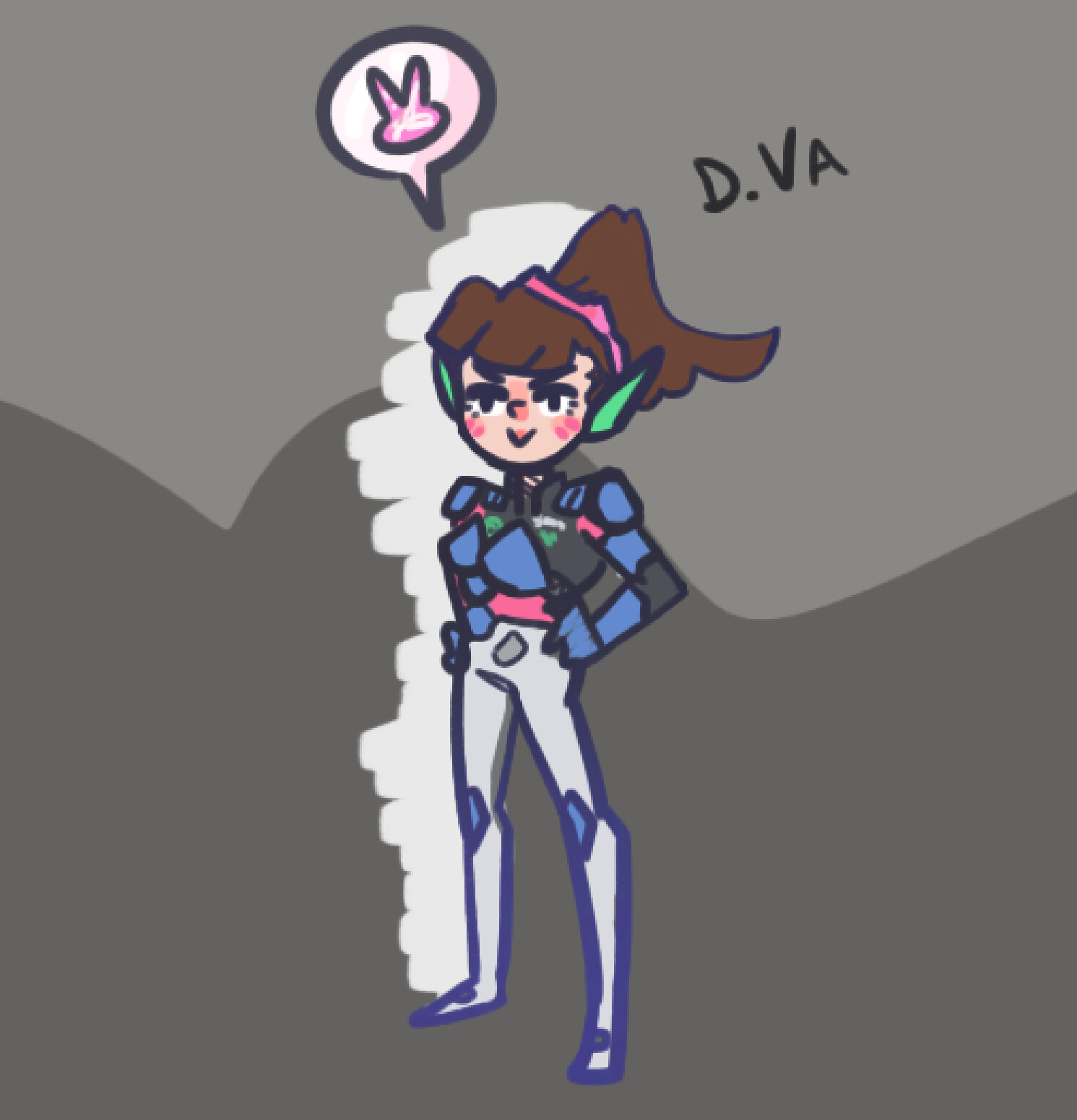 Overwatch 2D Fanart by Joaquin Villalobos — ProUser.Me