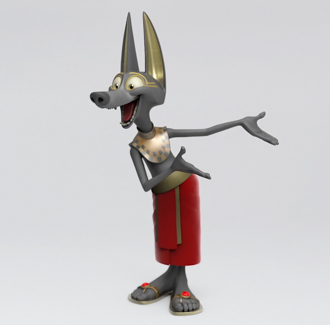 Ian Burkard - Blue Sky Studios - The Anubis Tapestry - Character ...