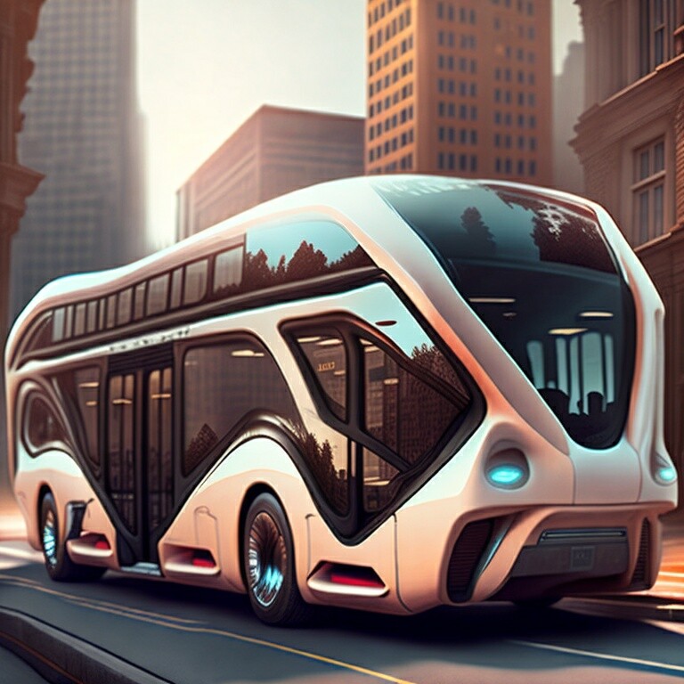 ArtStation - Future buses (less losses, better life, air conditioning ...