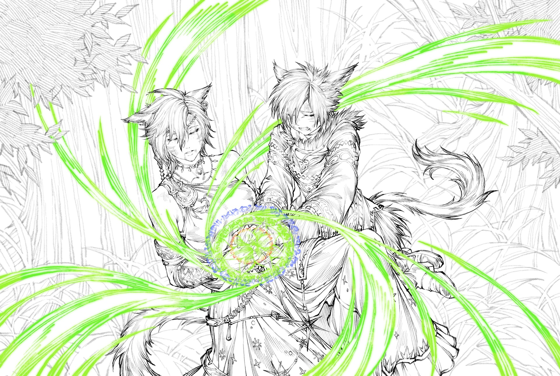 ArtStation - FFXIV commission