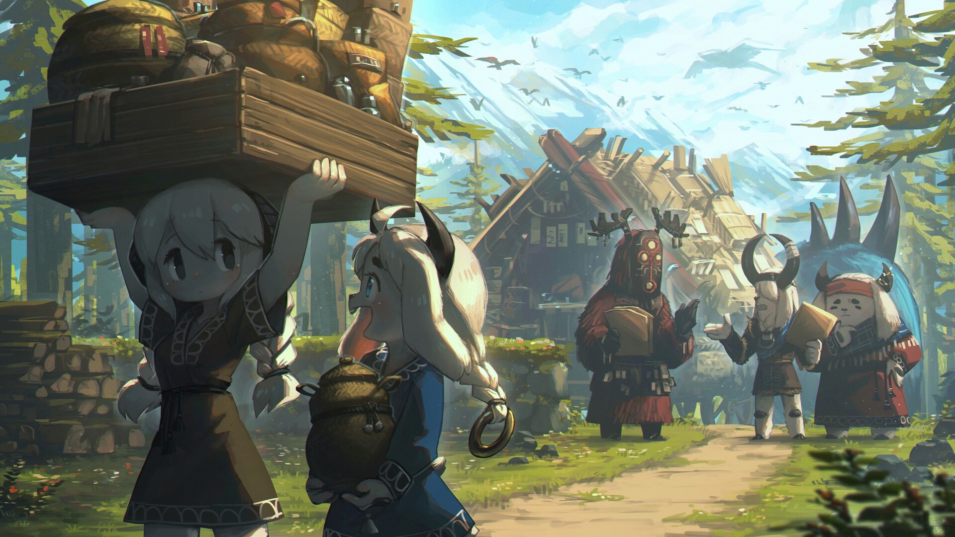 ArtStation - Travelling Vendor