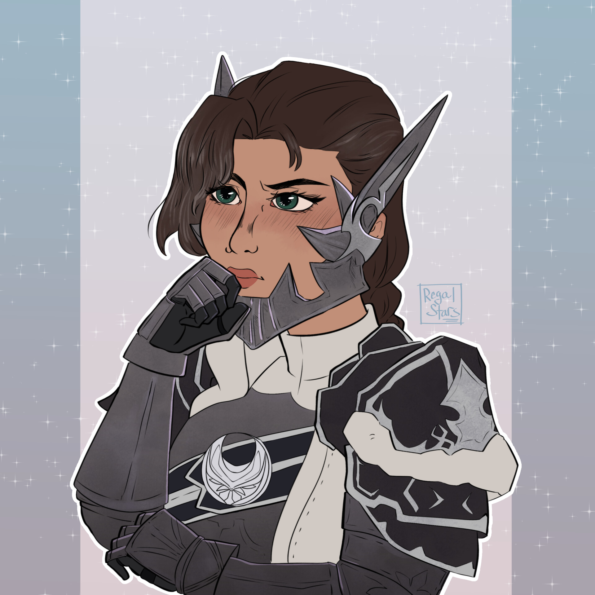 ArtStation - Flat Bust Commissions!