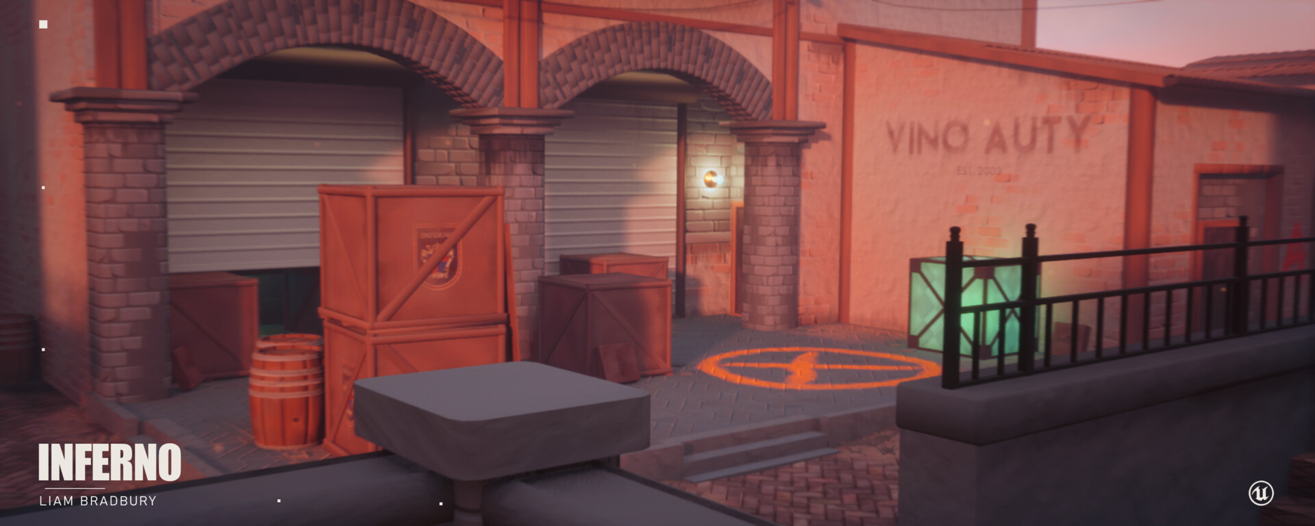 Liam Bradbury - Inferno A Site // CS:GO x Valorant Remake UE5 ...