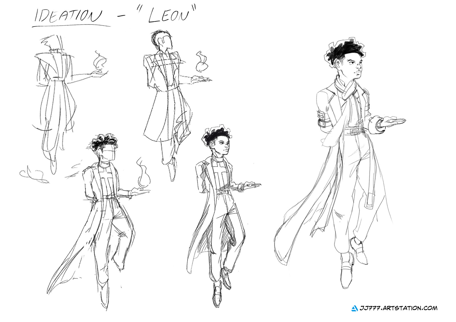 Jonathan Jackson - Ideation: "Leon" - UF_ARENA