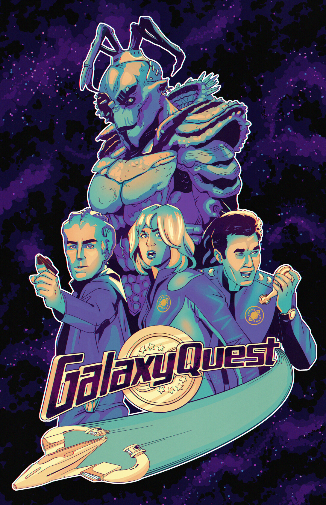 ArtStation - Galaxy Quest Poster
