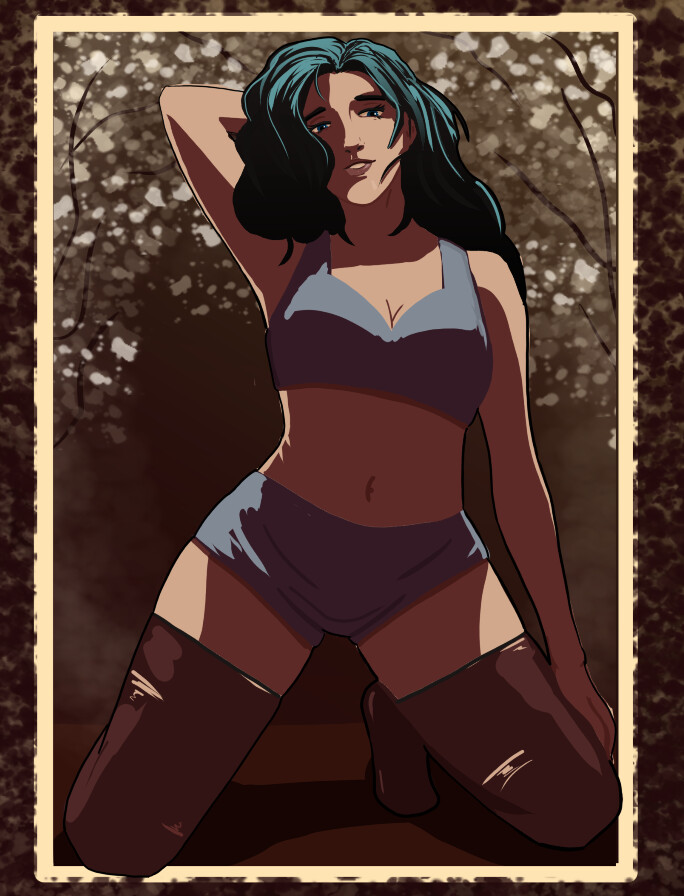 ArtStation - Just a girl