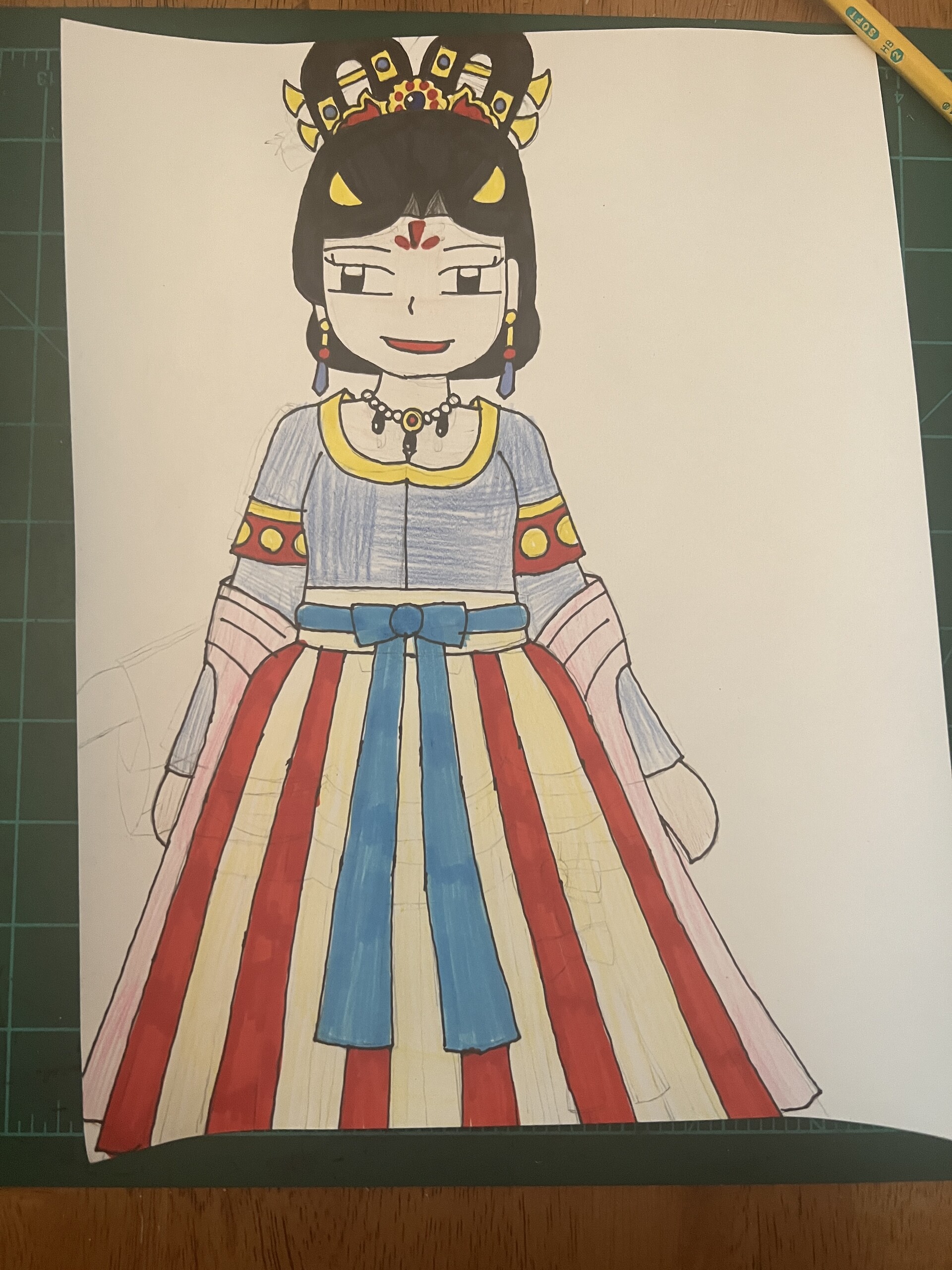 ArtStation - Chinese Concubine from the Tang Dynasty