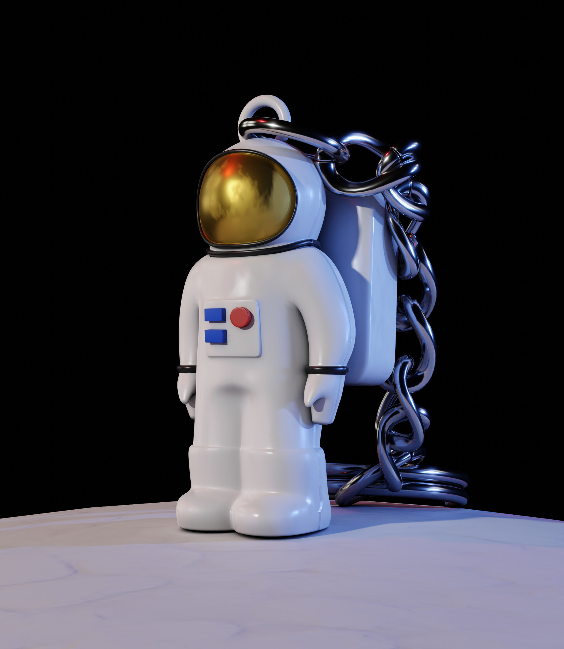 ArtStation - Keychain Astronaut